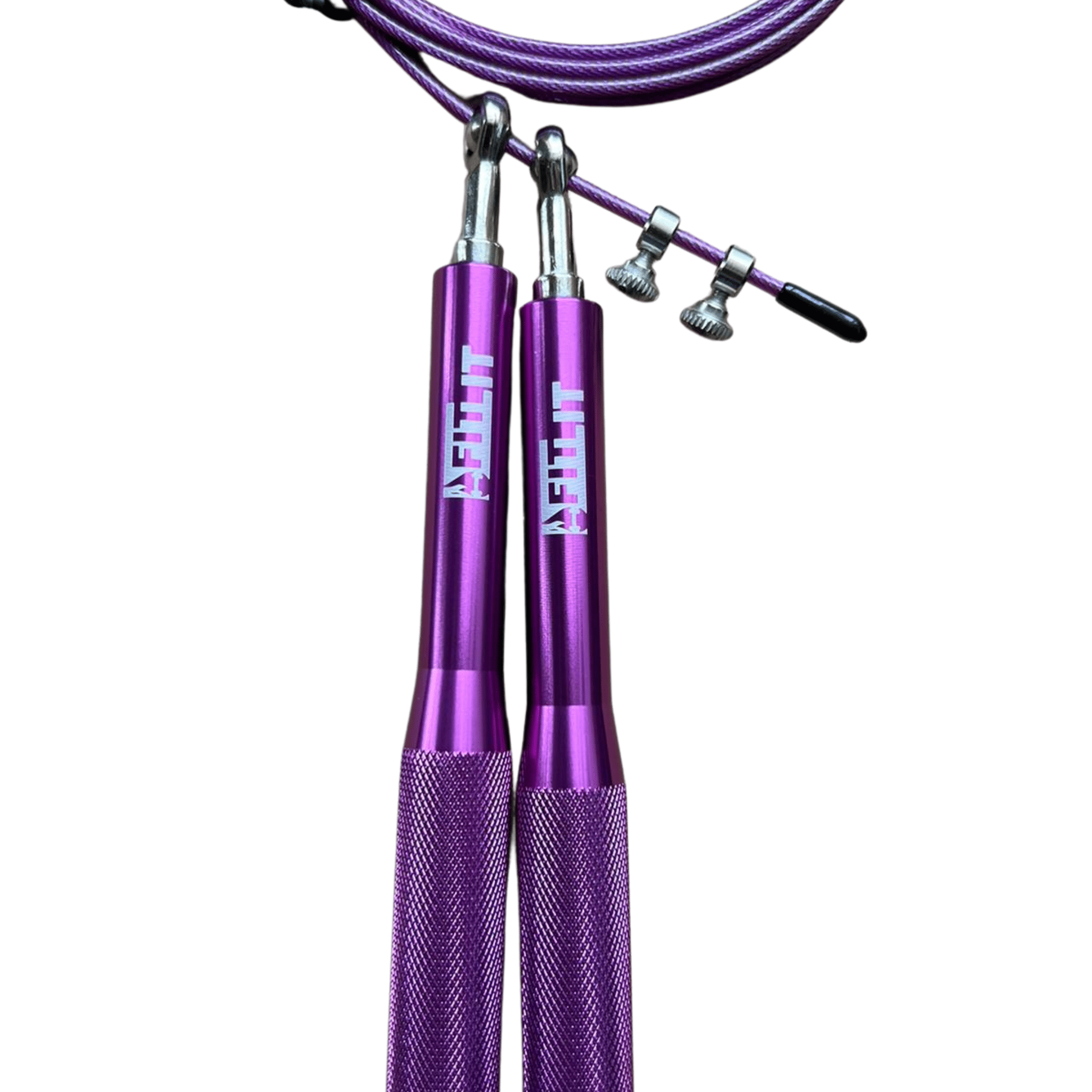 Strength Aluminium Speed jump Rope - Purple - FITLIT